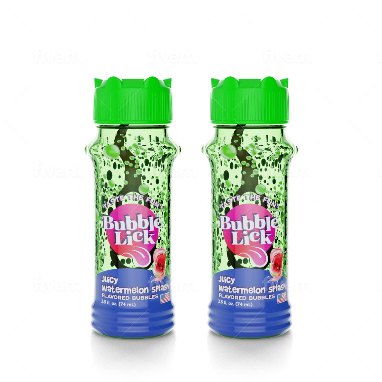 Mua BubbleLick Watermelon (2.5 Fl Oz, Pack of 2), Edible Bubbles for ...