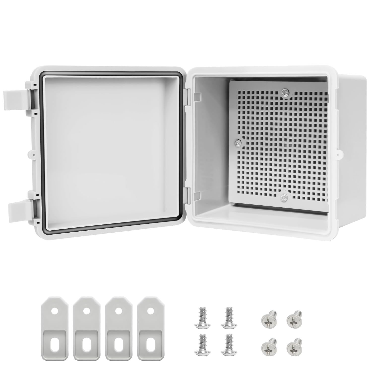 LMioEtool Junction Box, ABS Plastic IP65 Waterproof Dustproof Universal ...