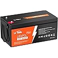 Amazon.com: Litime 12V 460Ah LiFePO4 Lithium Iron Phosphate Battery Group 8D Built-in 250A BMS ...