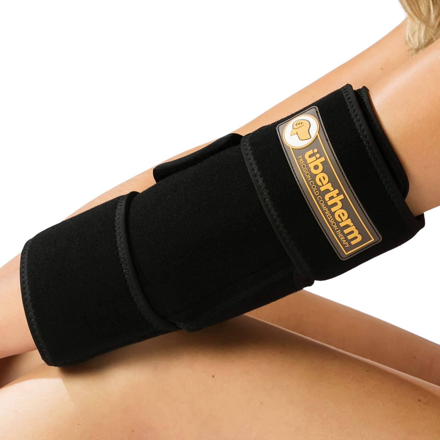 übertherm Elbow Ice Pack Wrap for Injuries Reusable | Long-Lasting Cold ...
