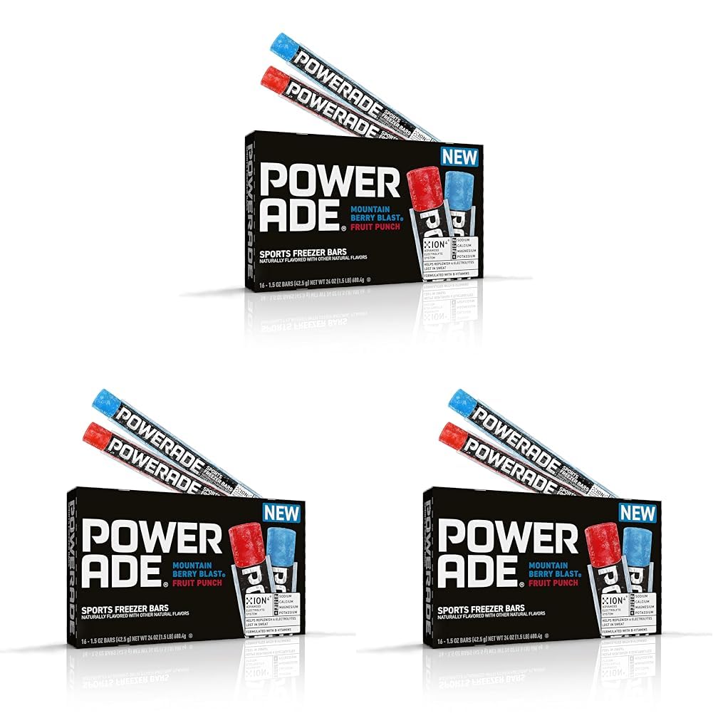 Mua POWERADE Sports Freezer Bars, 1.5 oz – Refreshing Ice Pops with ...