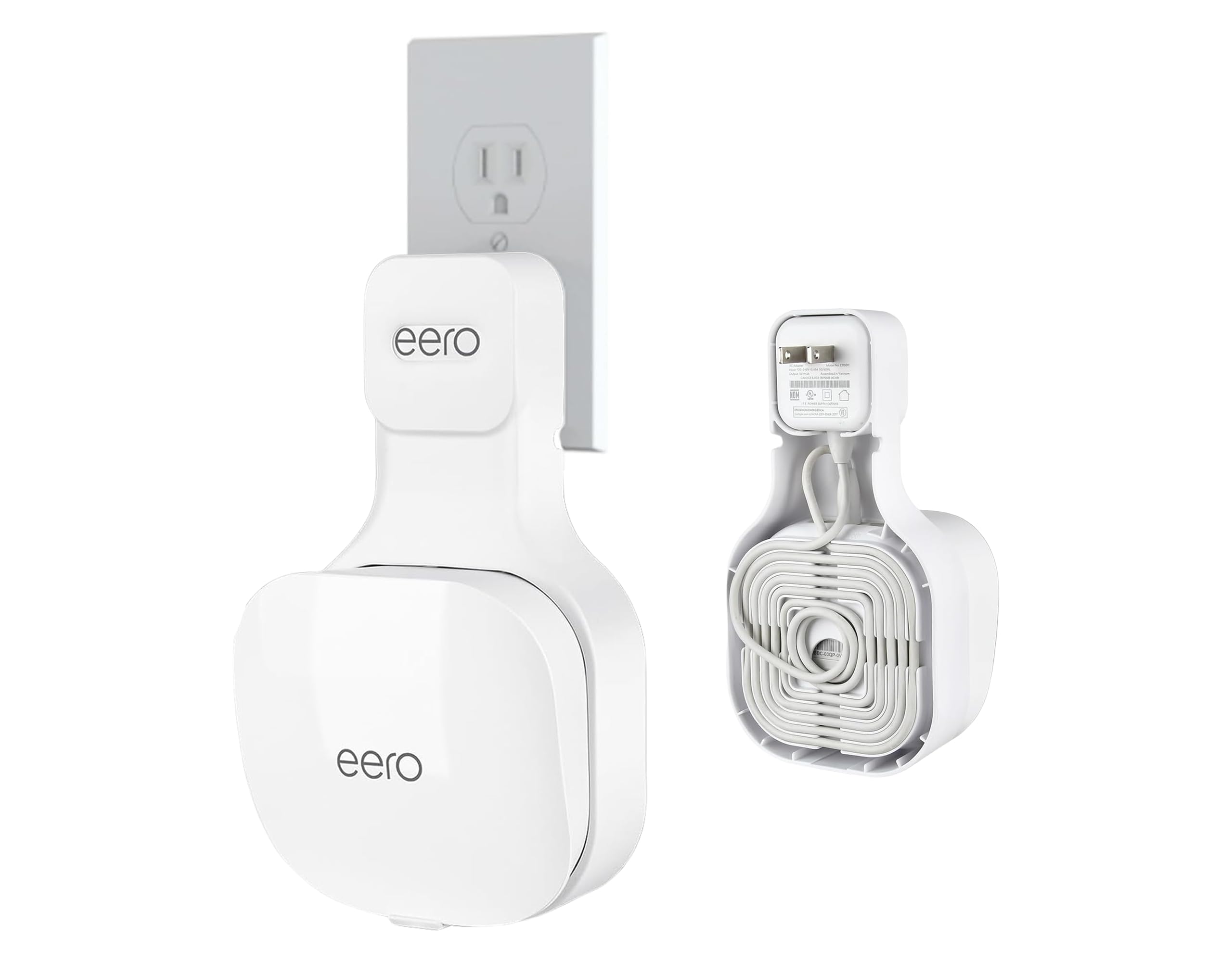 Outlet Wall Mount Only Compatible with eero Mesh WiFi Router Extender ...
