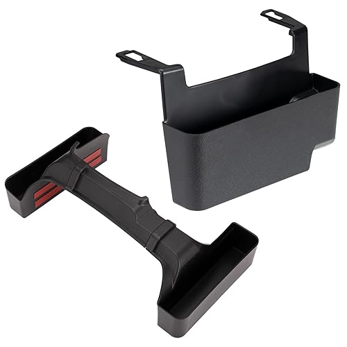 A & UTV PRO 2 Pack Gear Shift Console Side Tray Organizer and Center ...