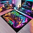 Amazon.com: ERWAAD Gaming Rug for Boys Room - Gamer Rug with Controller ...