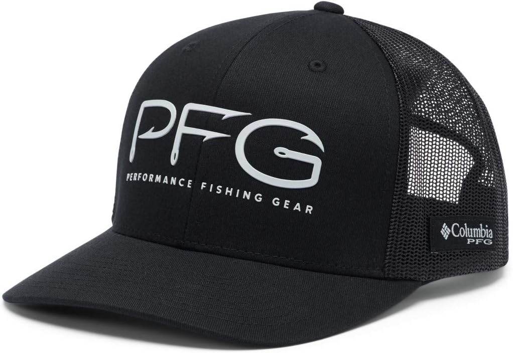 Columbia Pfg Hooks Snap Back Ball Cap, Breathable, Adjustable: Amazon ...