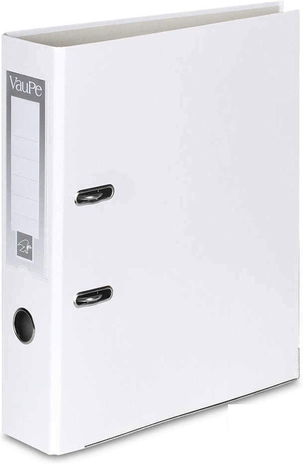 5 x White A4 Large 75mm Lever Arch Files Folders Metal Edge & Finger ...