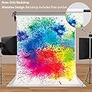Amazon.com : Paint Splatter Backdrop Abstract Painting Photography ...