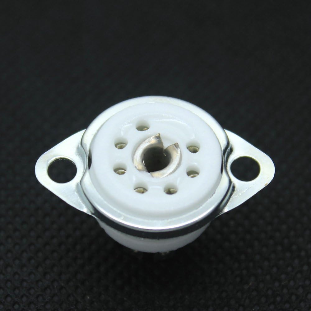 Amazon.com: 10Pcs 7Pin Ceramic Vacuum Tube Sockets Valve Base B7G 6AU6 ...