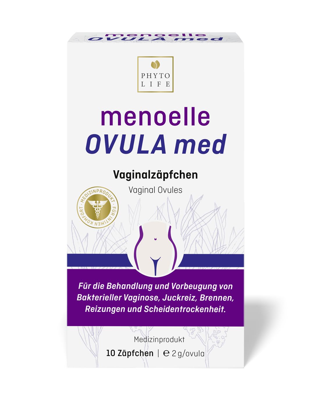 Mua menoelle® OVULA med – Vaginal Suppositories For bacterial vaginosis ...
