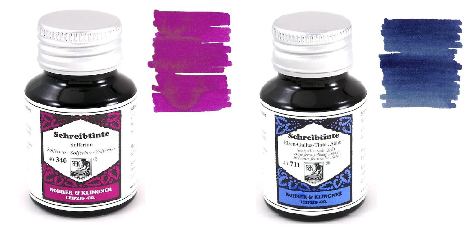 Mua Rohrer & Klingner - 50ml Bottles Fountain Pen Ink Set - 2 x Bottles ...