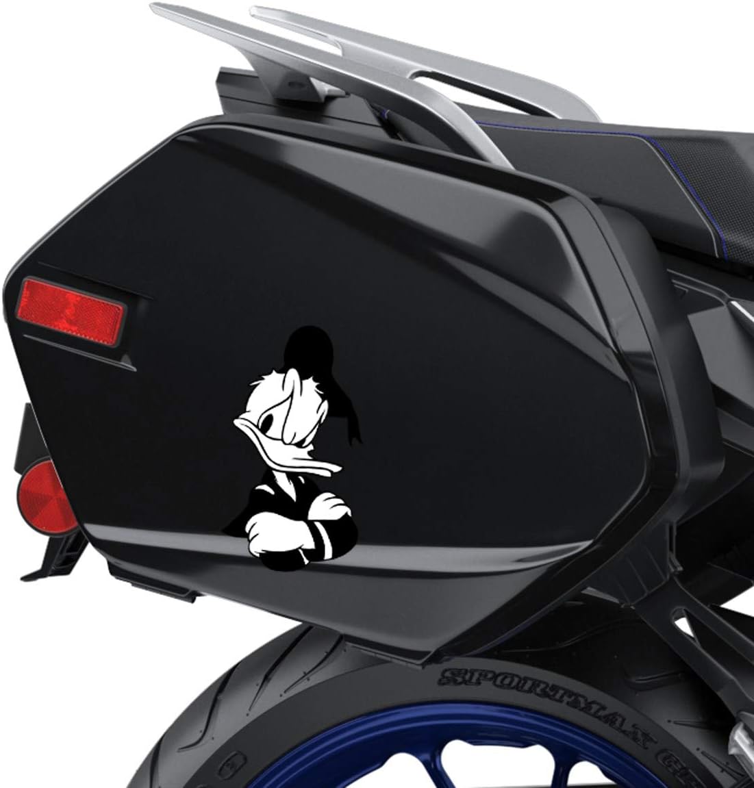 Biomar Labs® 1 x PVC Vinyl Car Funny Sticker Donald Duck Comics Cartoon ...