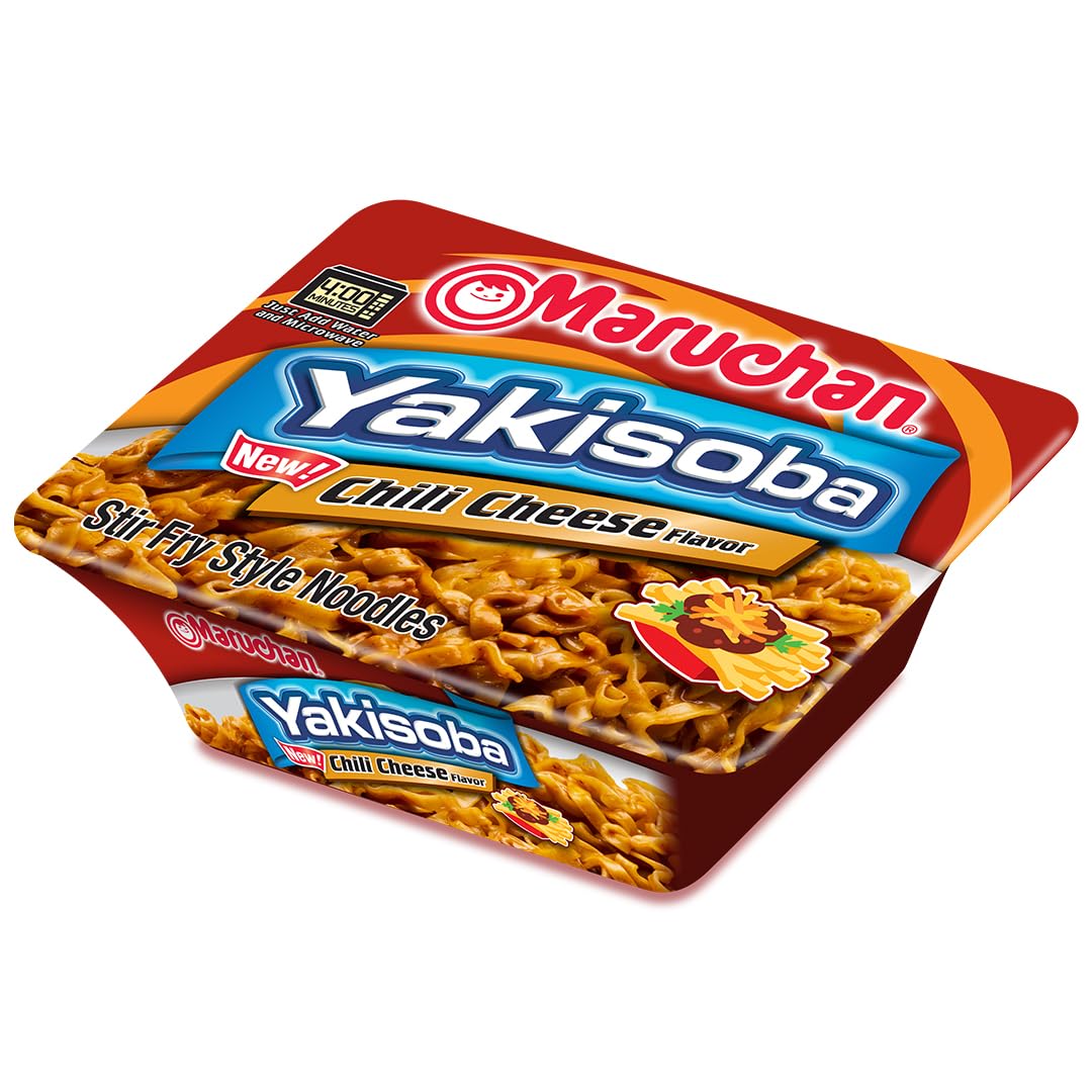 Maruchan Yakisoba Chili Cheese, Japanese Instant Ramen Noodles, 3.86 Oz, 8 Count on Galleon ...