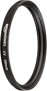 AmazonBasics UV Protection Camera Lens Filter - 58mm : Amazon.ca ...