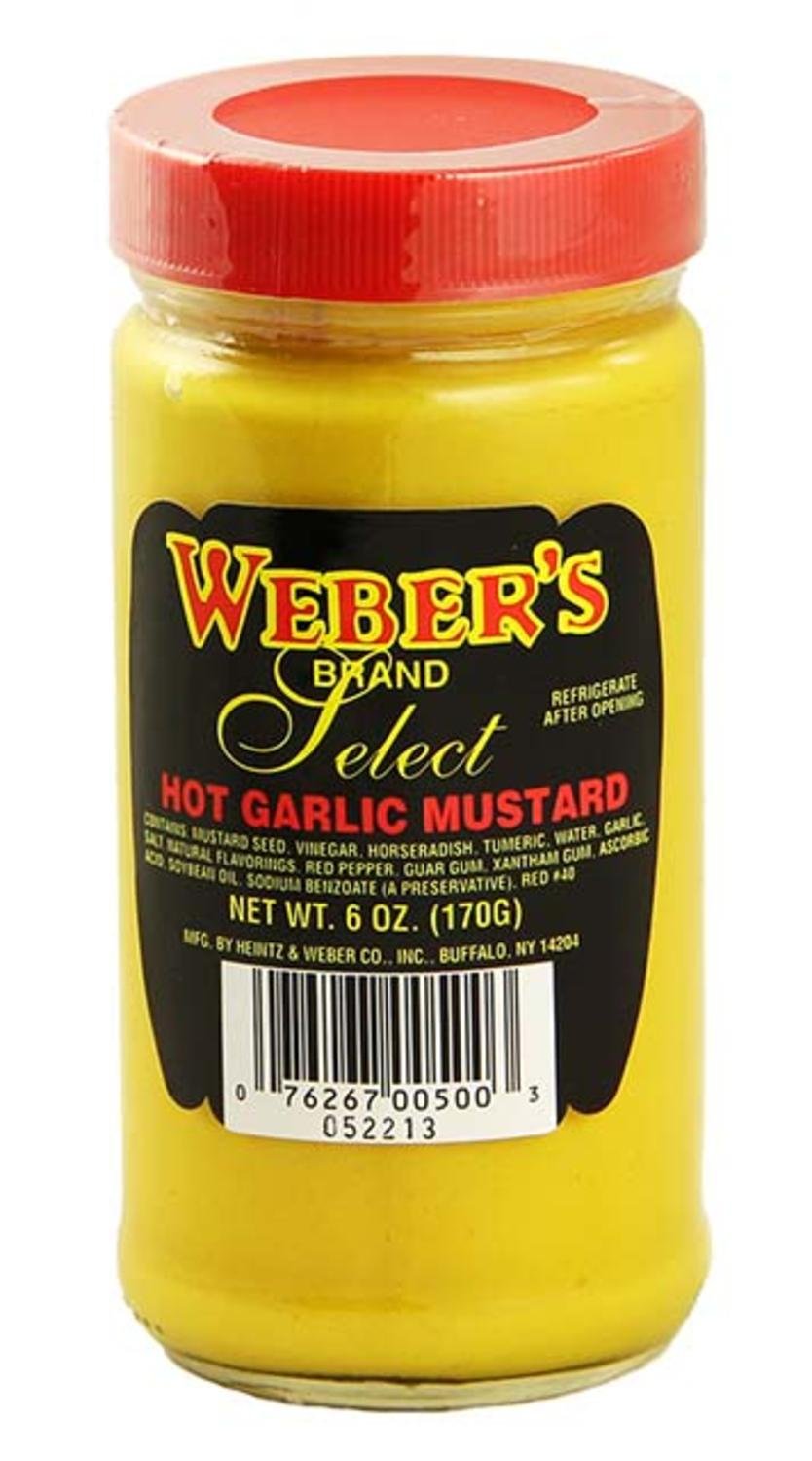 Amazon.com : Weber's Jalapeno Mustard 6 Oz. : Mustard Spices And Herbs ...