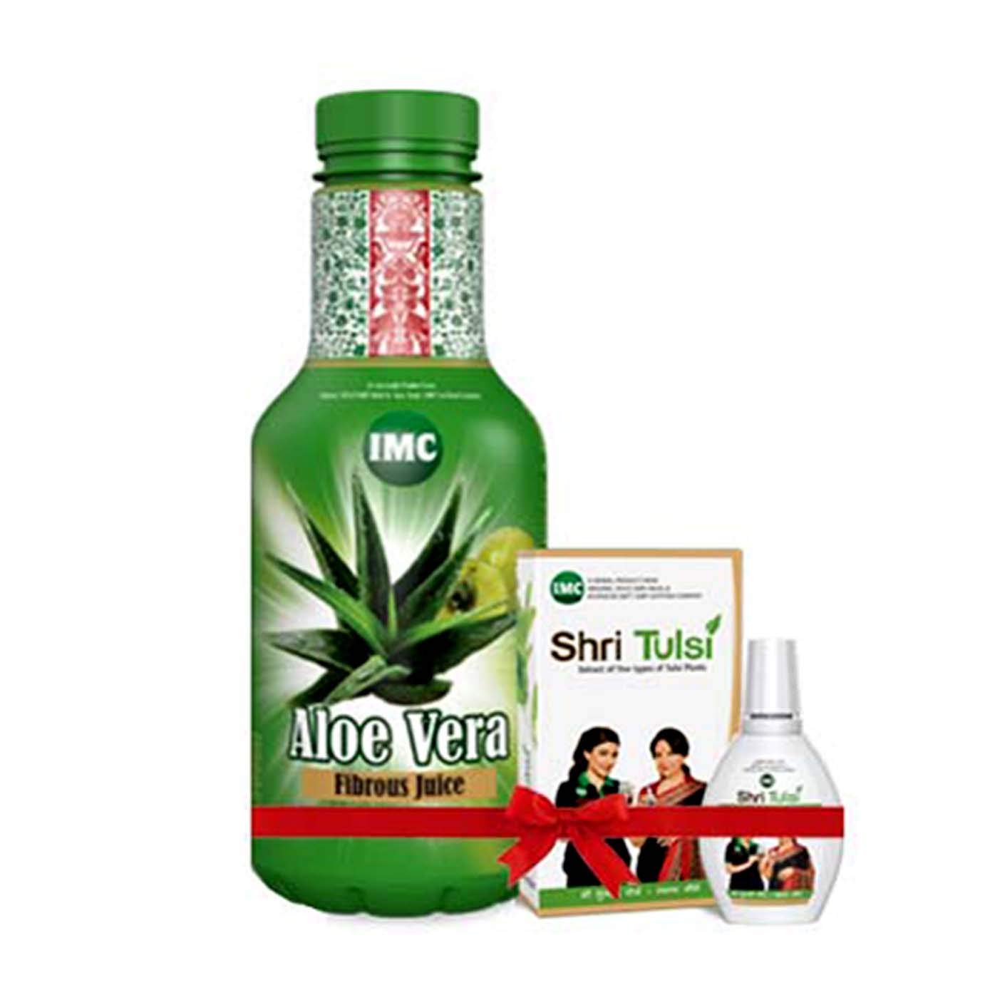 Imc Aloe Vera Fibrous Juice With Shri Tulsi - Combo Pack: Amazon.in ...
