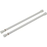 Amazon.com: Spring Window Fashions 7/16-Inch Round Spring Tension Rod ...