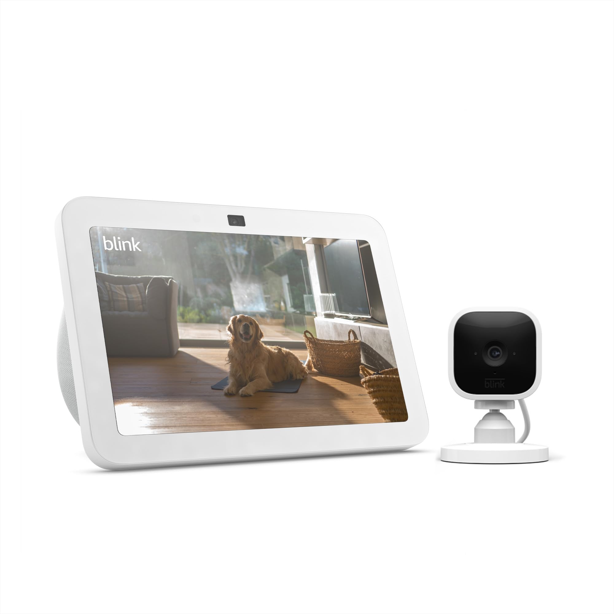 Mua Echo Show 8 (3rd Gen, 2023 release) with Blink Mini | Glacier White ...