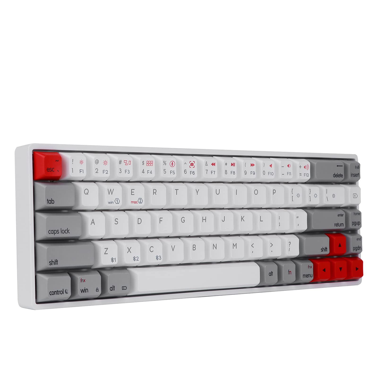 Mua EPOMAKER SK68S 60% Keys Bluetooth 5.1 Wireless/Wired Switchable Mechanical Keyboard Gateron ...