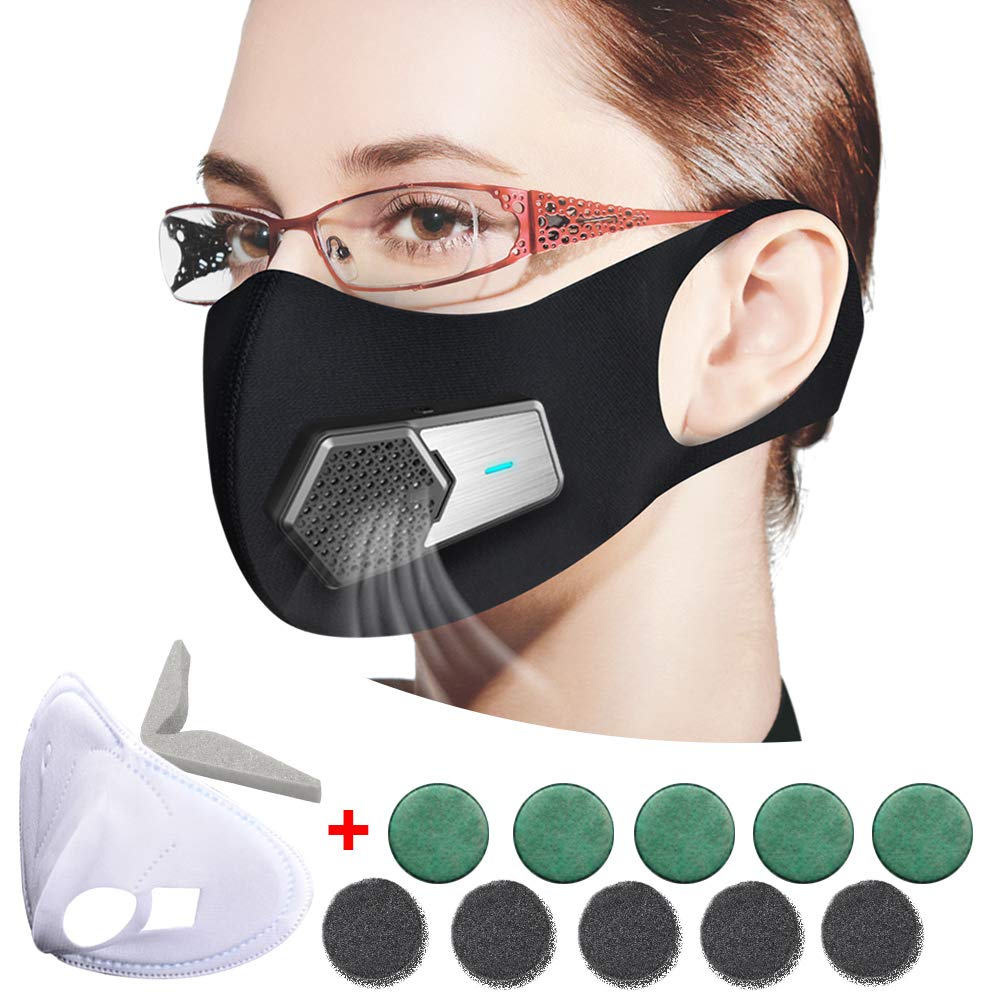 Electric Respirator Mask, Portable Air Purifier, Anti Pollution Mask ...