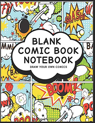 Anime Manga Comic Notebook: Anime Design 4, Create Your Own Anime Manga ...