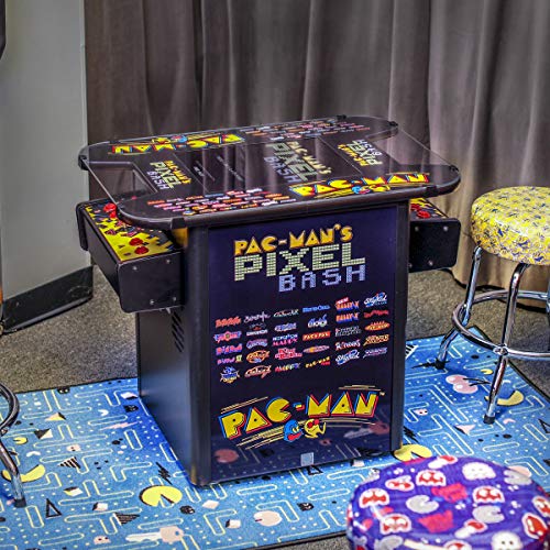 Namco Pac-Man Pixel Bash Home Cocktail Table - Black | Pricepulse