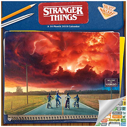 Stranger Things Calendar 2019 Set - Deluxe 2019 Stranger Things Wall ...