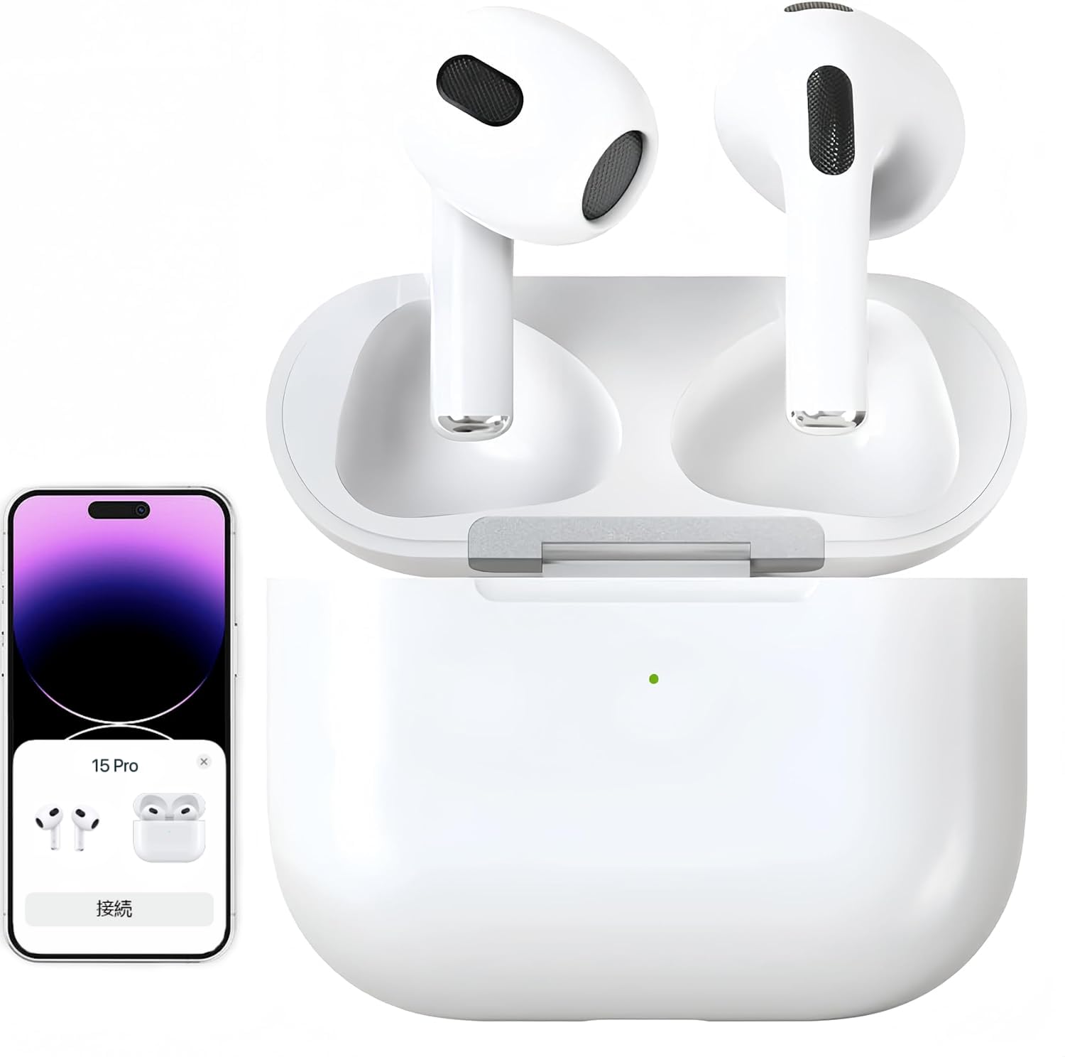 Mua Airpods Wireless Earbuds, 2024 Newest Hi-Fi Sound Quality ...