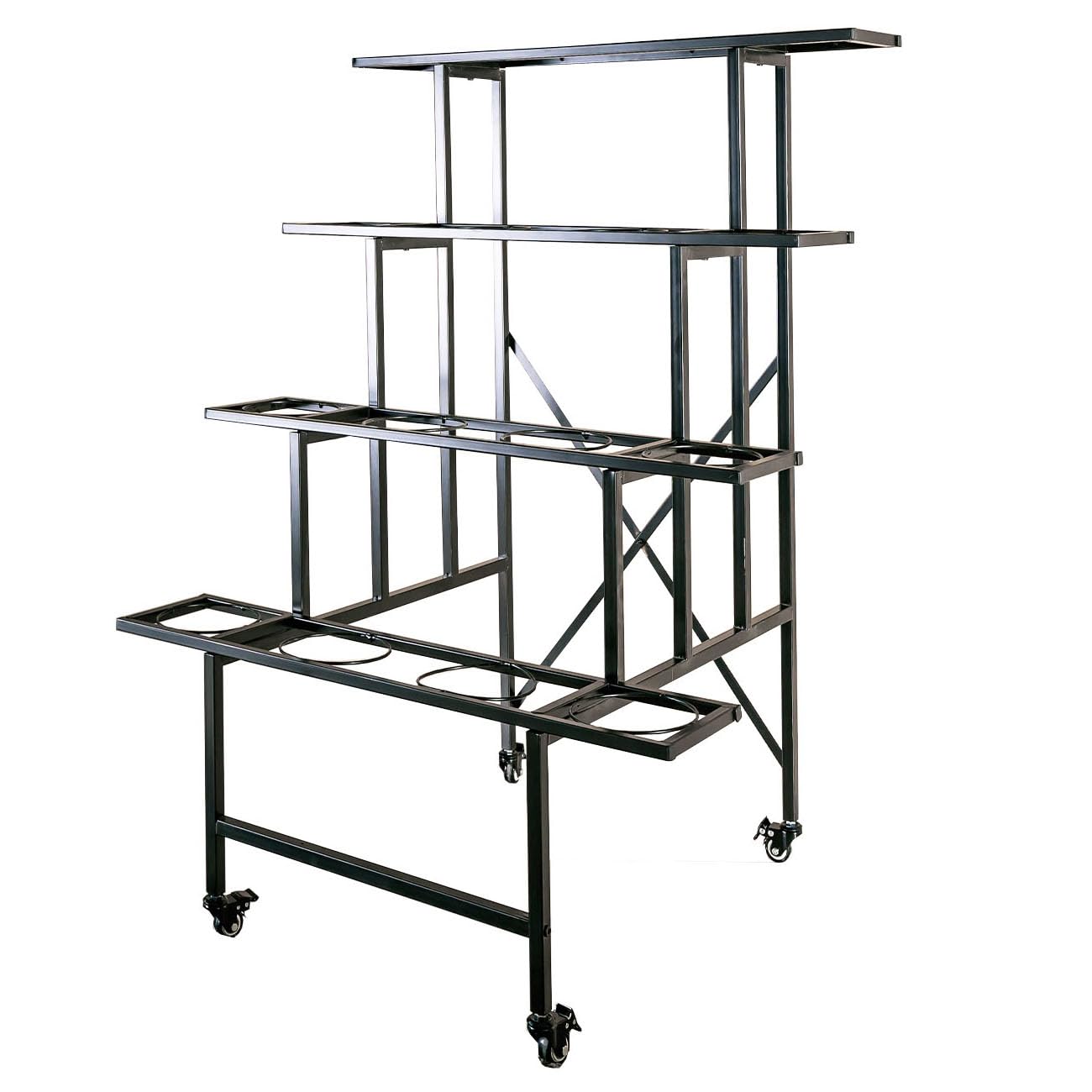 Zhongma 4 Tier Metal Flower Display Stand Frame(This item is not ...