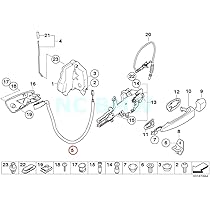 BMW Genuine Door Opener Bowden Cable 並行輸入品-