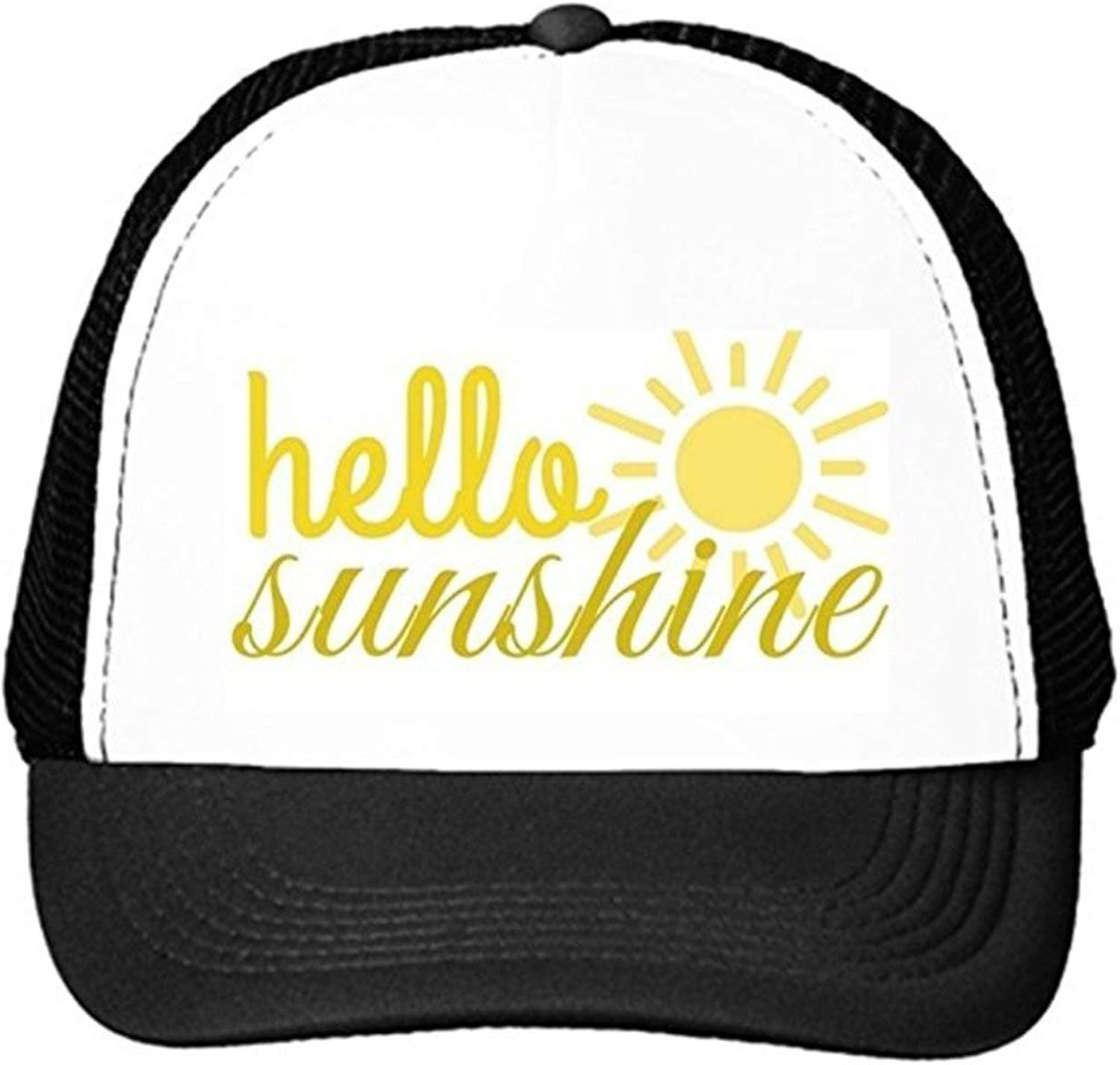 Hello Sunshine Cute Baseball Cap Trucker Mesh Hat: Amazon.co.uk: Clothing
