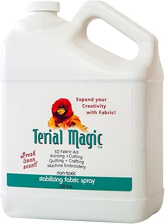 Amazon.com: Terial Magic Fabric Stabilizer (1 Gallon)