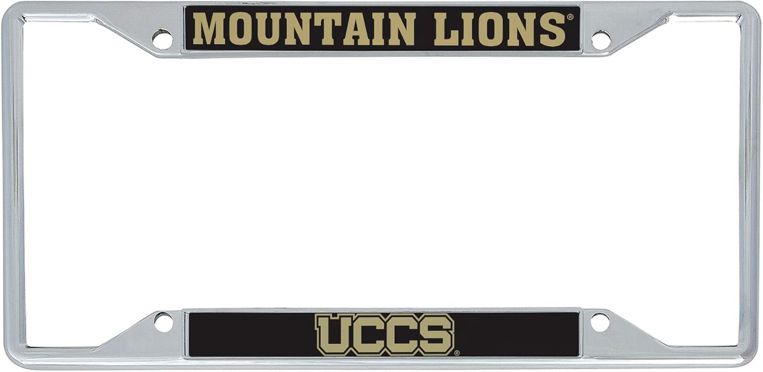 Mascot University of Colorado Colorado Springs Metal License Plate ...