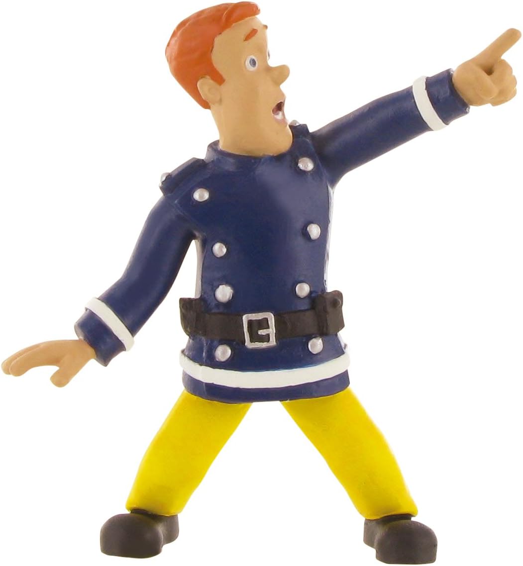 Comansi COM-Y99951 Cbeebies Fireman Sam Figure, Blue – BigaMart