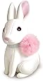 Amazon.com: Cute Rabbit Piggy Bank, White Rabbit Bank Toy Coin Bank ...