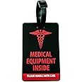 Amazon.com | Shacke Medical Equipment Luggage Tag for Respiratory ...