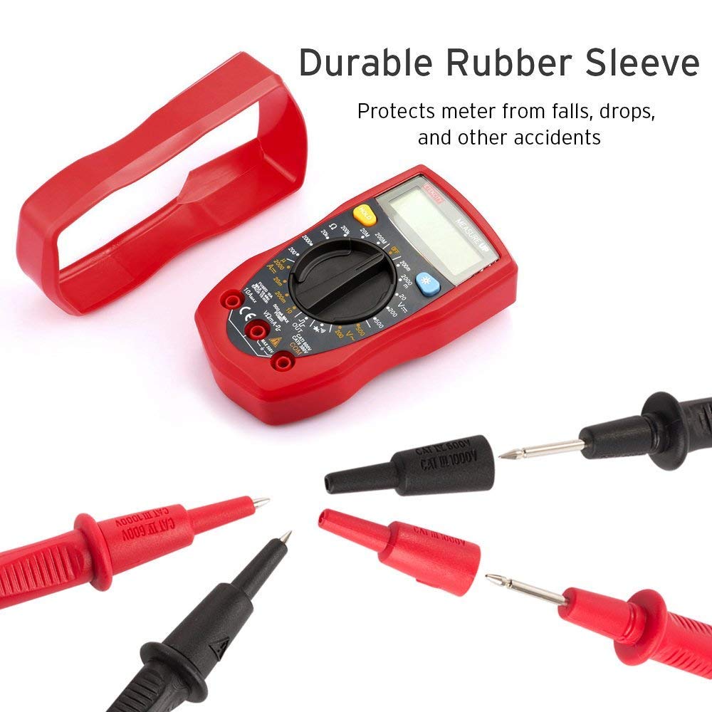 Mua Etekcity Digital Multimeter, AC DC Voltmeter Amp Volt Ohm Current ...