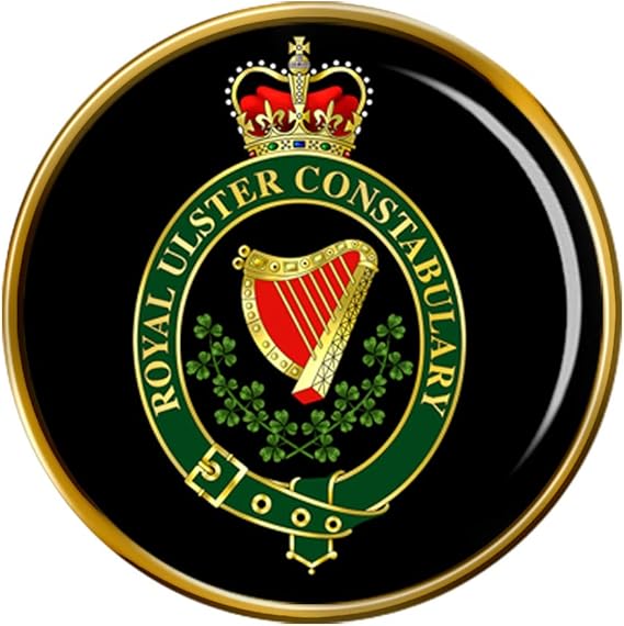 Royal Ulster Constabulary RUC Pin Badge: Amazon.co.uk: Clothing