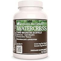 Amazon.com: Remedy's nutrition Watercress Extract 1,000mg Vegan ...