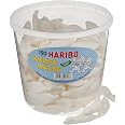 Amazon.com : Haribo Weisse Maeuse ( White Mice) Tub -150 pcs : Gummy ...