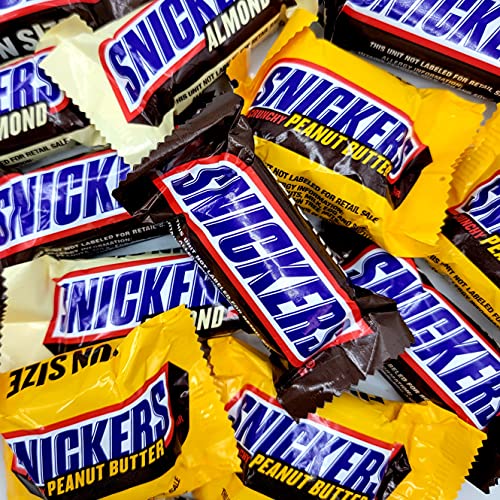 Snickers Candy Bars - Snickers Original, Snickers Almond, and Snickers ...