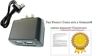 Amazon.com: UpBright New AC/DC Adapter + USB Charging Cable for 8 ...