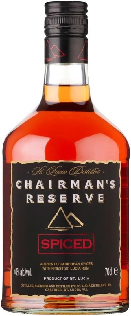 Chairman's Reserve Spiced St Lucia Rum 70cl from The General Wine ...