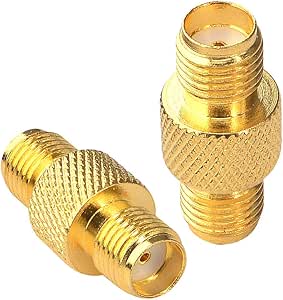 Amazon.com: onelinkmore FPV Antennas Radio Adapter SMA Female to Female Barrel Adapter Antenna ...