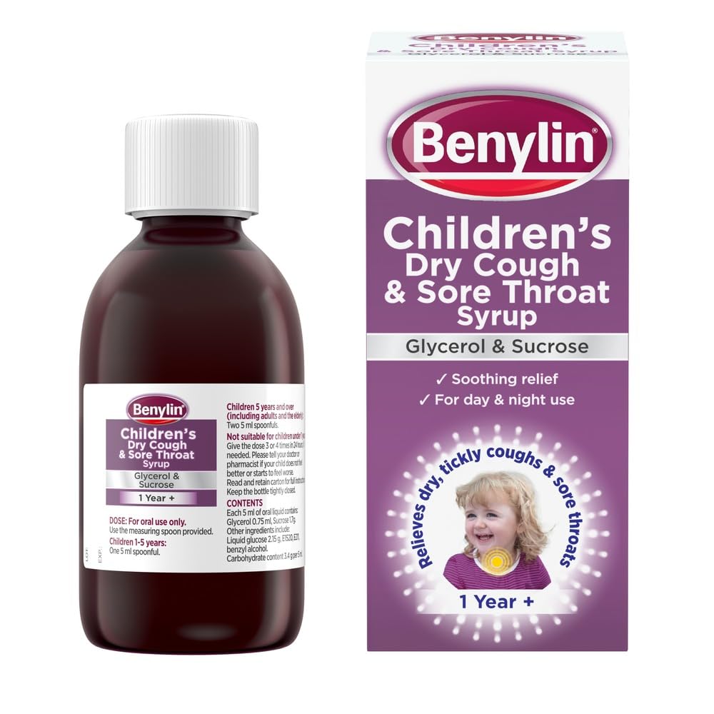Mua Benylin Children’s Dry Cough and Sore Throat Syrup, 125ml trên ...