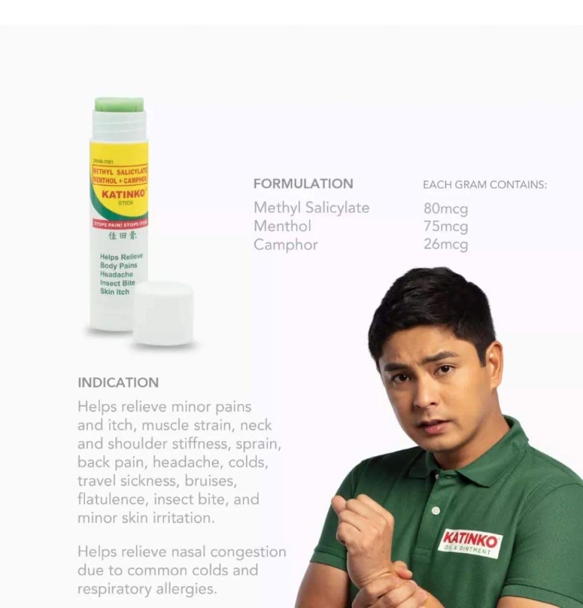 Mua Katinko 6 Ointment Stick - Pain & Itch Expert, 10g trên Amazon Mỹ ...