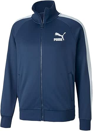PUMA - Mens Iconic T7 Track Jacket, Size: XXXX-Large, Color: Dark Denim ...