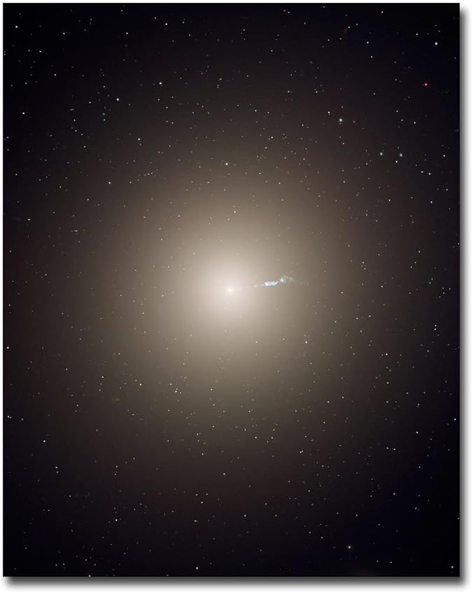 Amazon.com: Messier 87 Elliptical Galaxy Hubble Space Telescope 24x30 ...