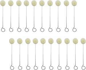 Amazon.com: 50 Packs Wool Daubers Glue Daubers Ball Brush Leather Dye ...