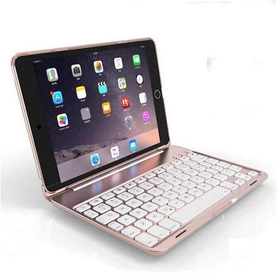 iPad 2018 Keyboard 6th Generation INorton LED 7 Color Backlit Bluetooth ...