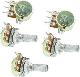 Amazon.com: Aexit One Linear Variable Resistors Type 3 Terminals Rotary ...
